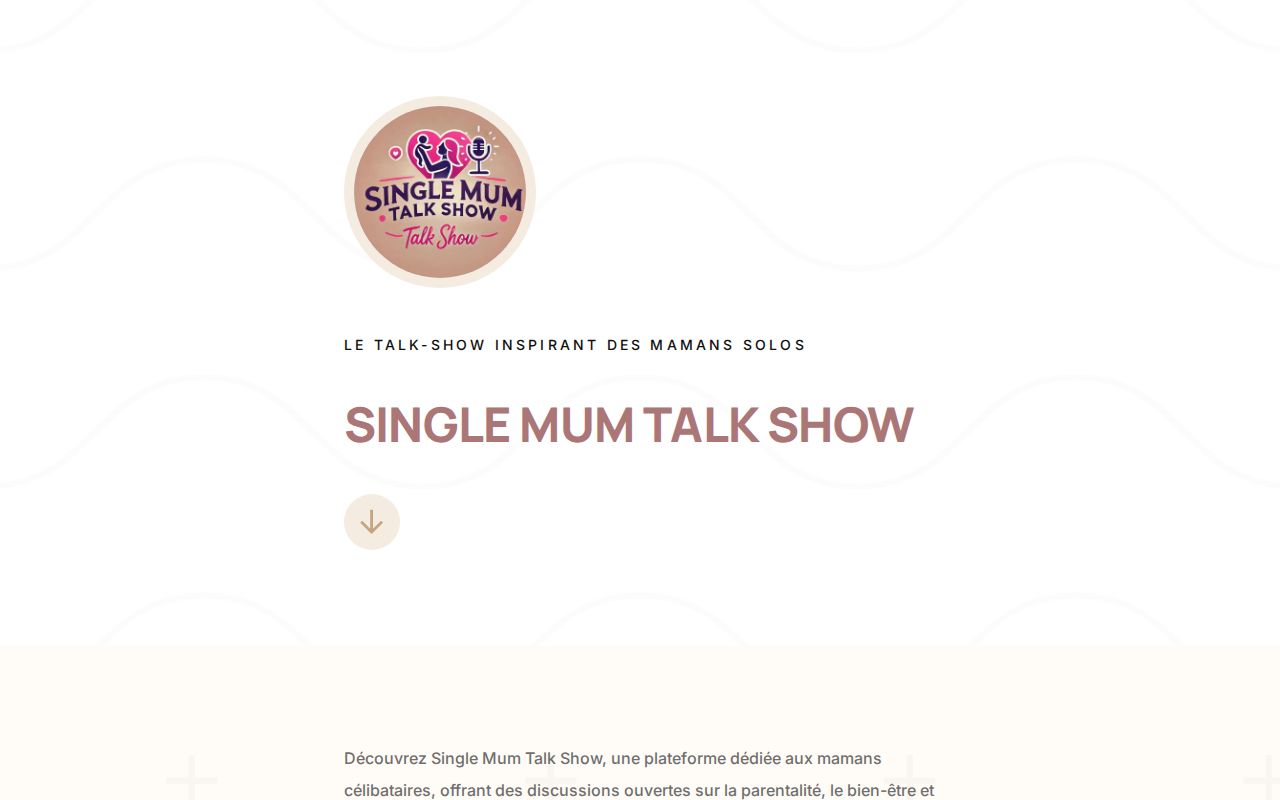 SINGLE MUM TALK SHOW